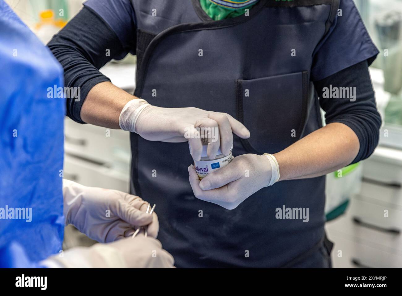 Istanbul, Turkey February 29, 2024; Myval, A Novel Transcatheter Heart ...