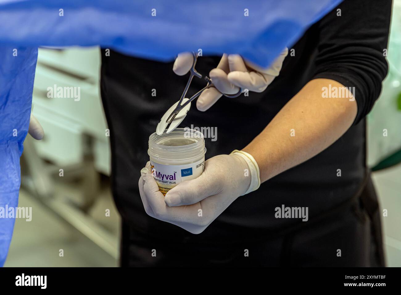 Istanbul, Turkey February 29, 2024; Myval, A Novel Transcatheter Heart ...