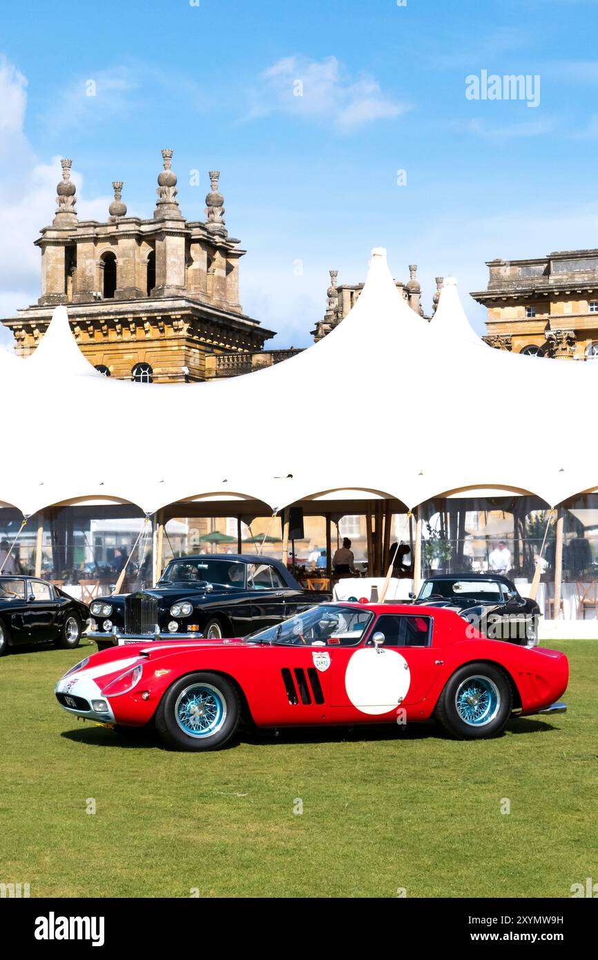 Ferrari GTO's at Salon Prive Concours 2024 at Blenheim Palace Woodstock ...