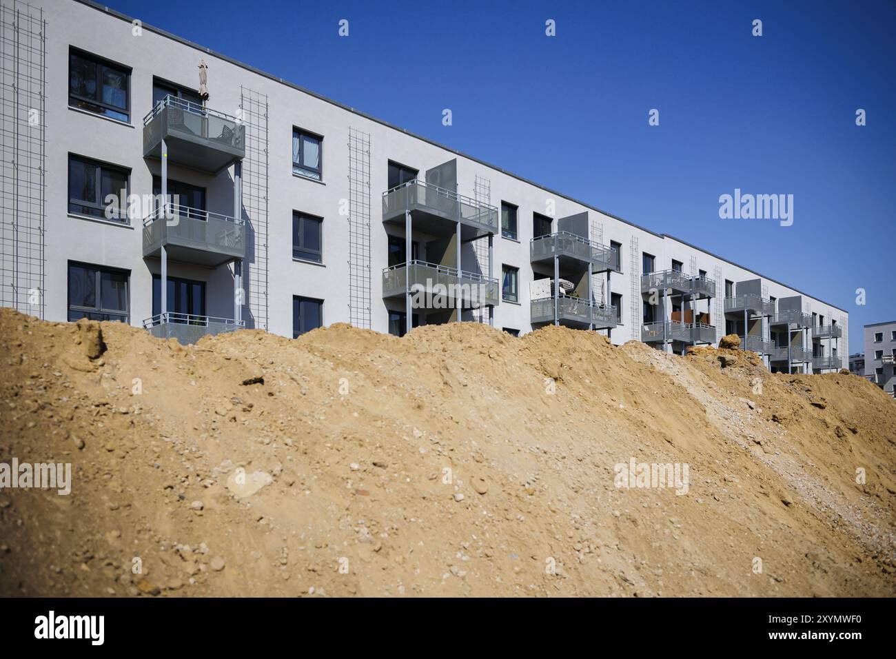 Symbolfoto zum Thema Neubau von Wohnungen. Stadtquartier Buckower ...