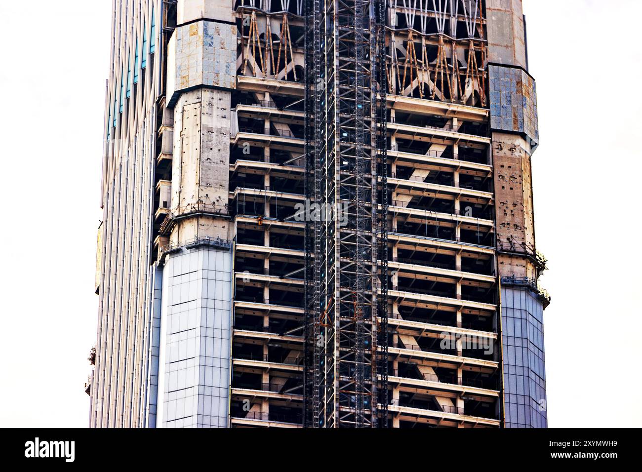 TIANJIN, CHINA - AUGUST 28, 2024 - The 597-meter high Goldin Finance ...