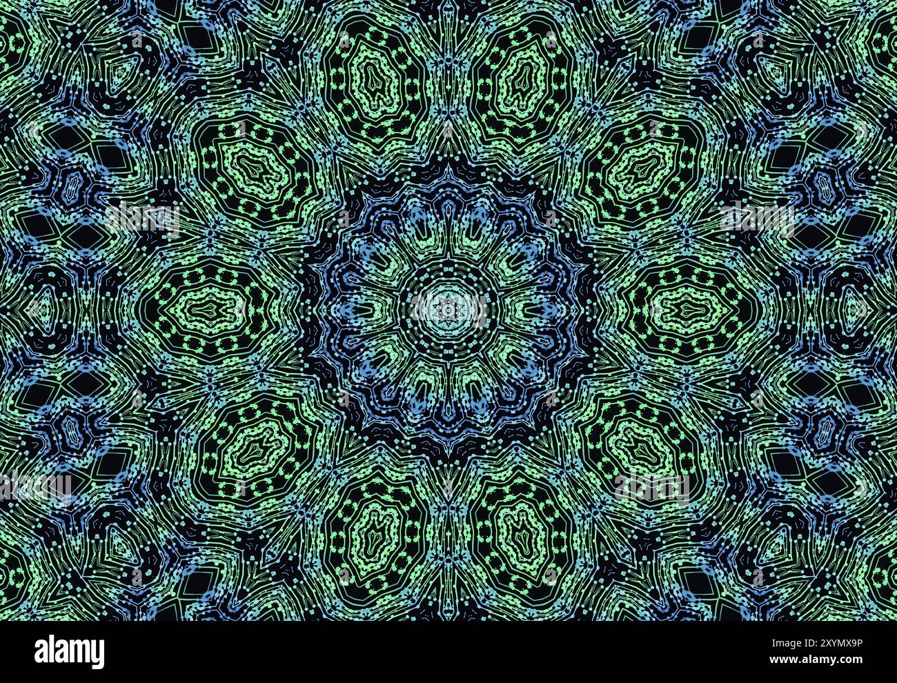 Black background with abstract color pattern Stock Photo - Alamy