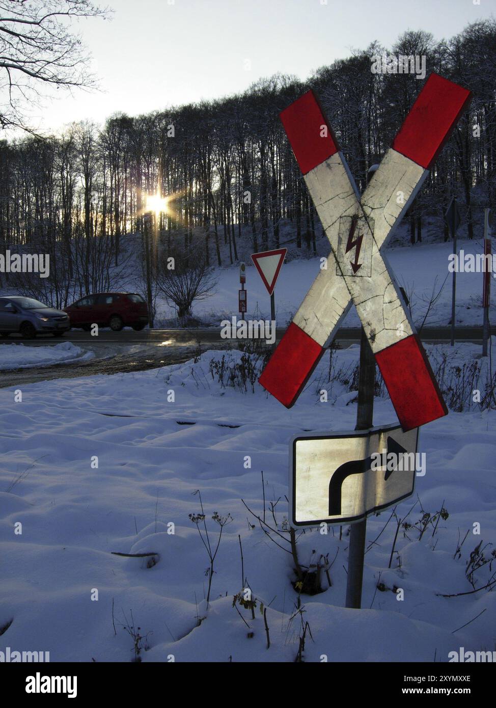 St Andrew's cross Stock Photo - Alamy