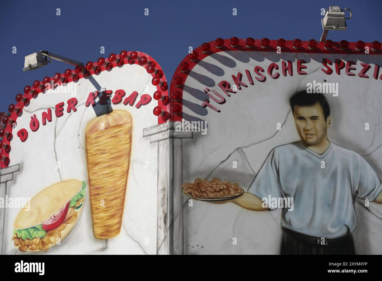 German-Turkish national dish Stock Photo - Alamy