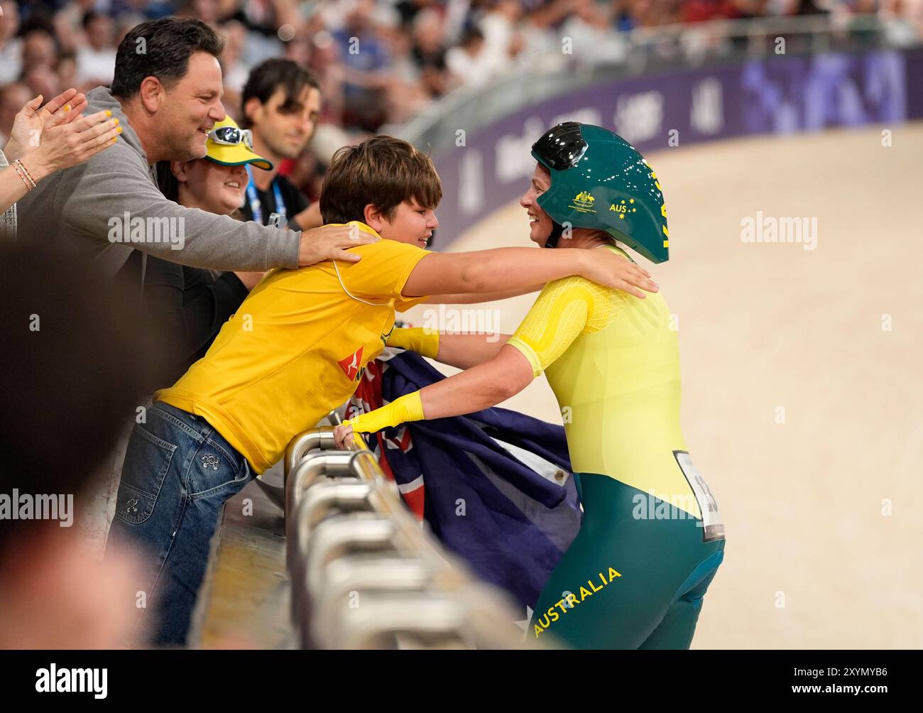 Australia's Emily Petricola celebrates winning the Women's C4 3000m ...