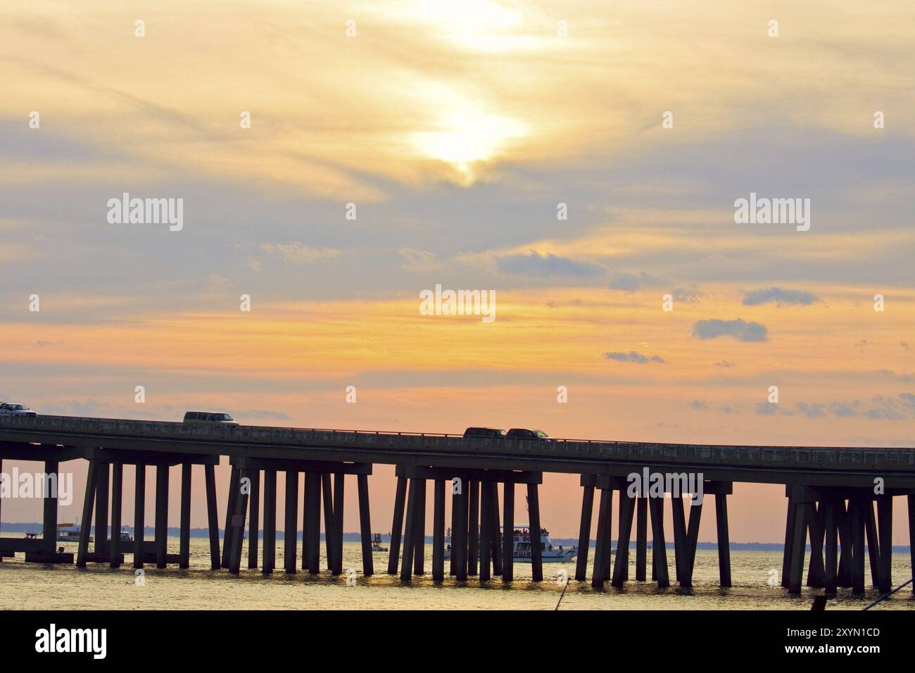 Bridge Across the Florida Keys Stock Photo - Alamy
