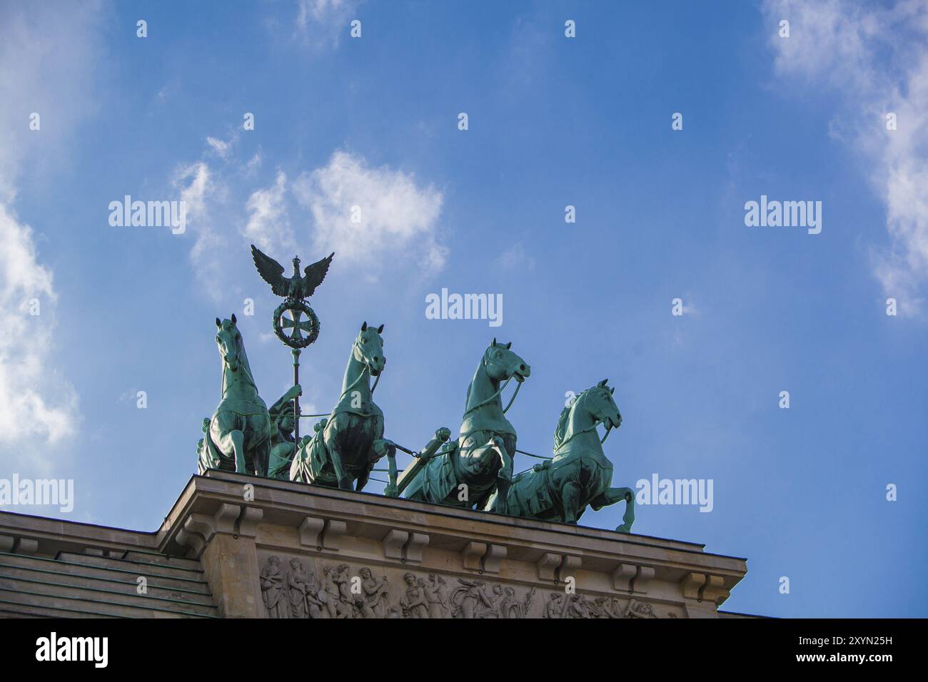 Detail of the Brandenburg Gate in Berlin Stock Photo - Alamy