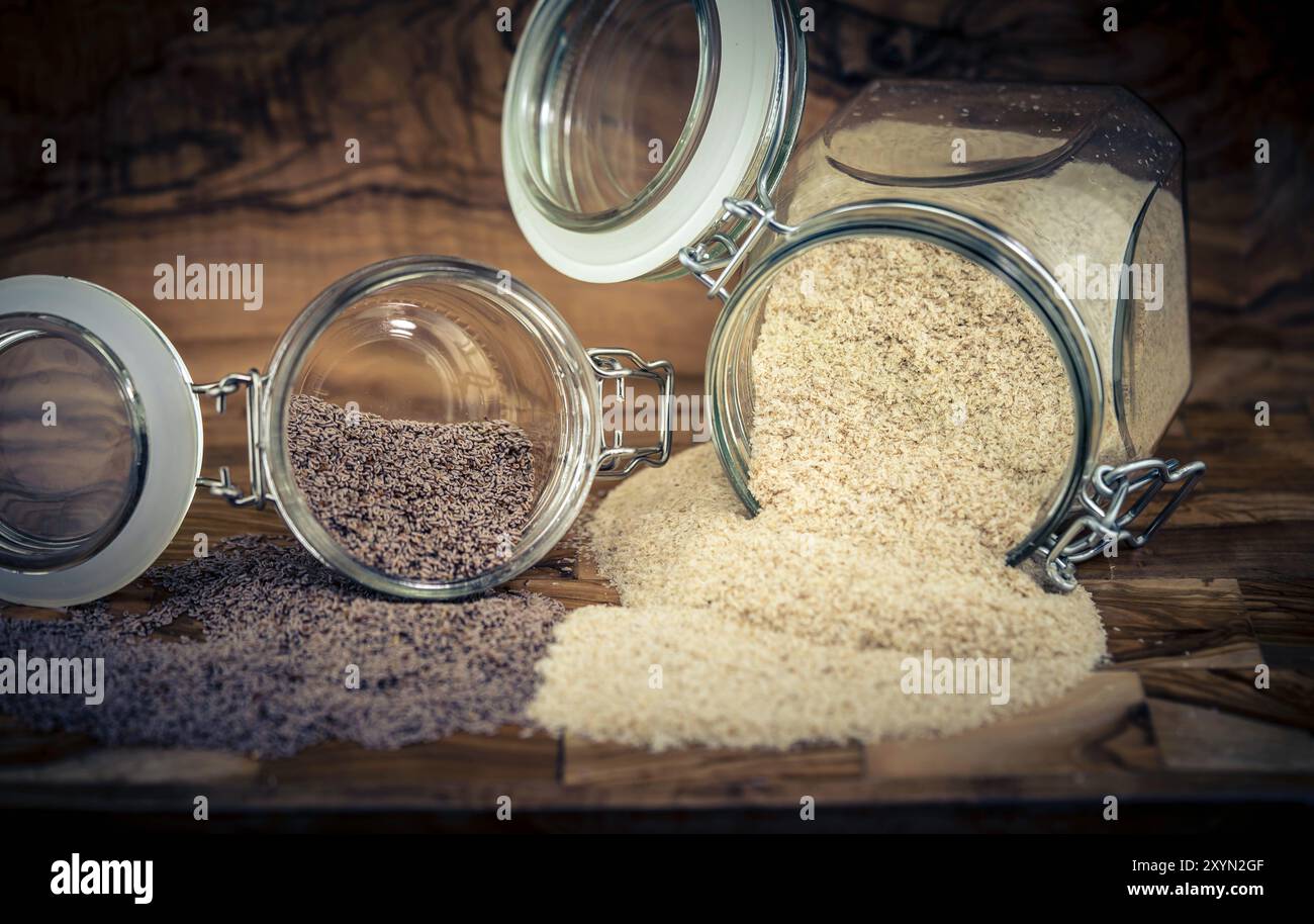Blond plantain, Desert Indianwheat, Blond psyllium, Ispaghol (Psyllium ...