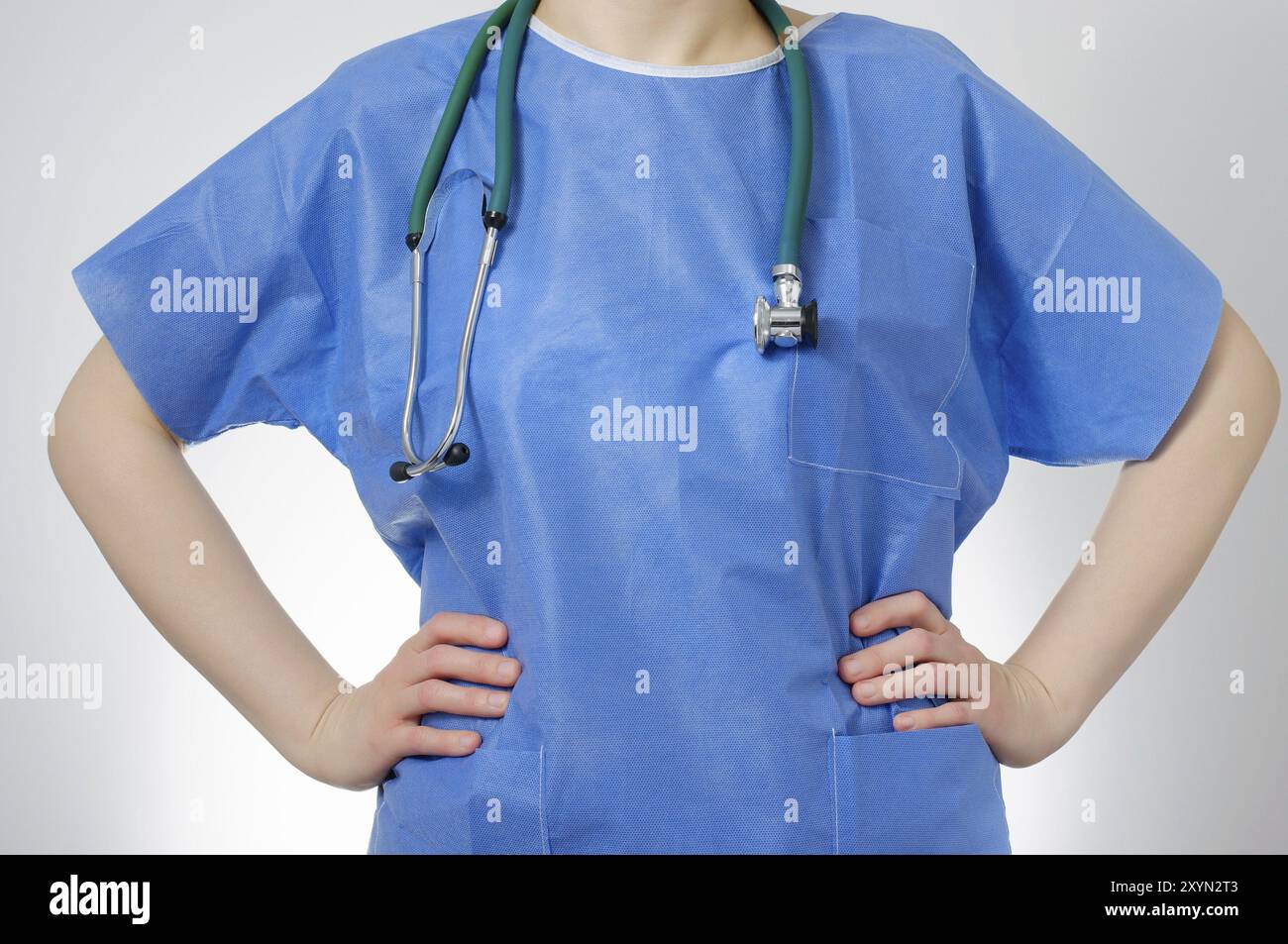 Doctor in uniform phonendoscope hi-res stock photography and images - Alamy