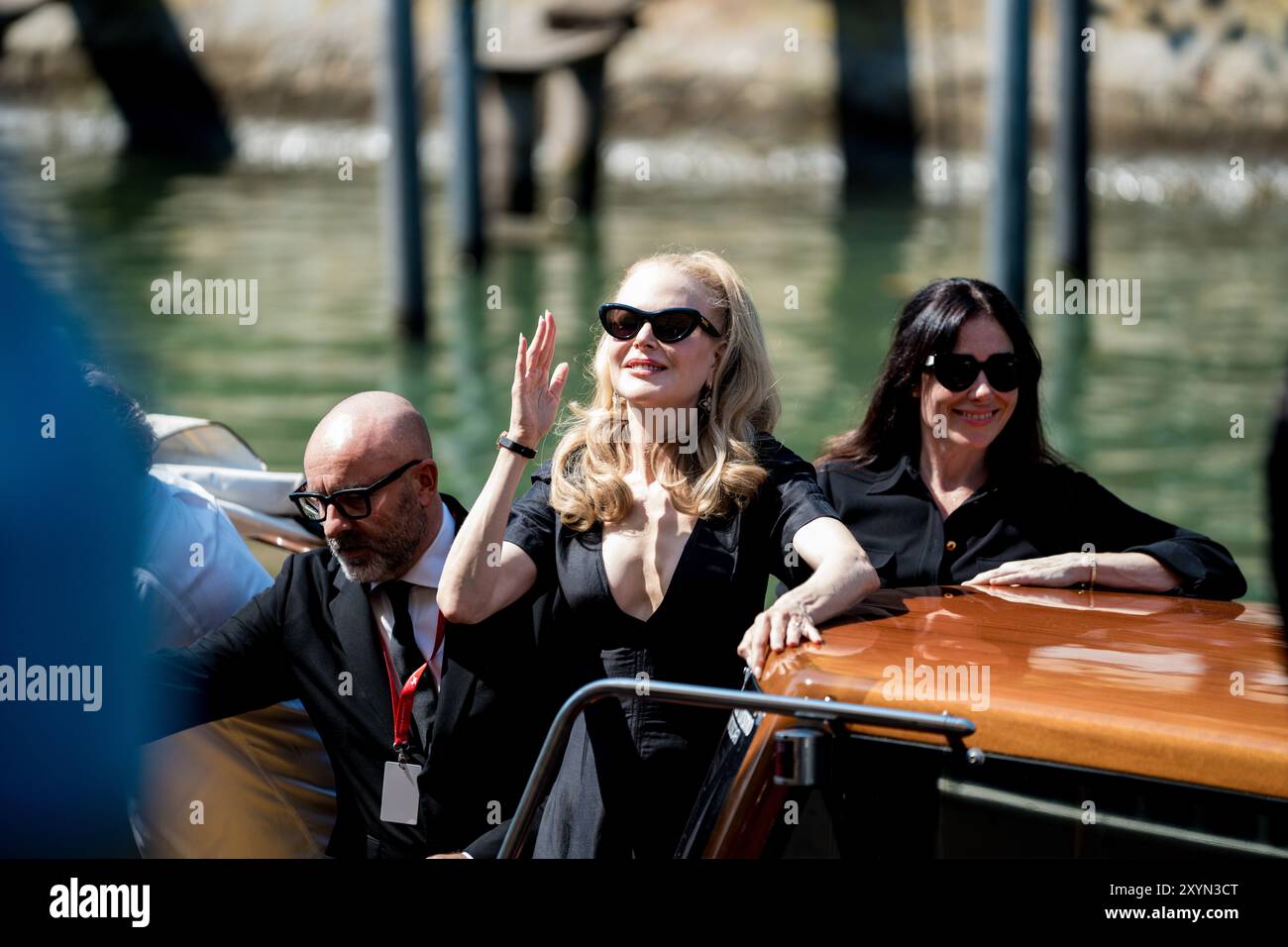 VENICE, ITALY - AUGUST 30 2024 - Nicole Kidman, Antonio Banderas ...