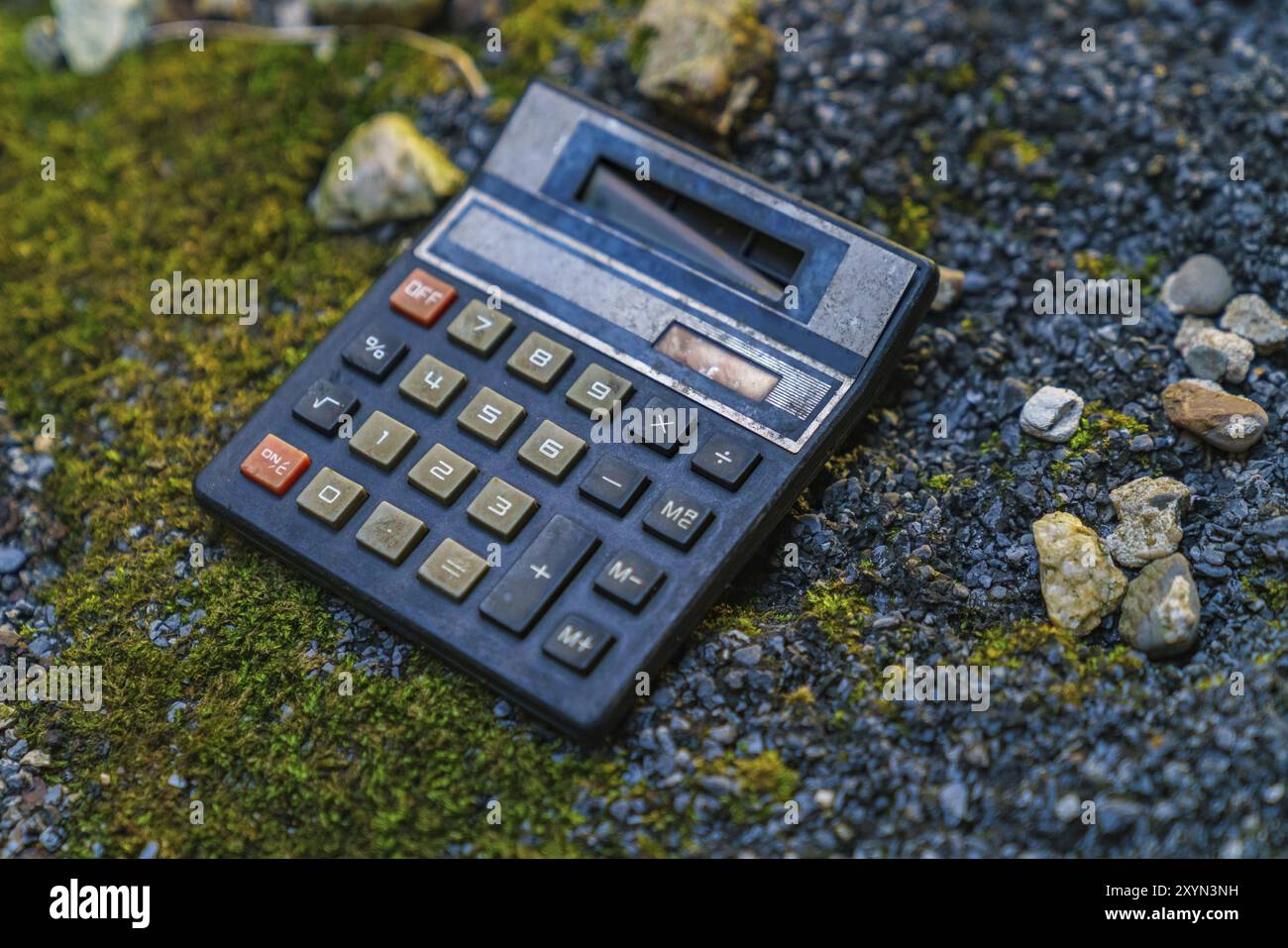 Old calculator hi-res stock photography and images - Alamy