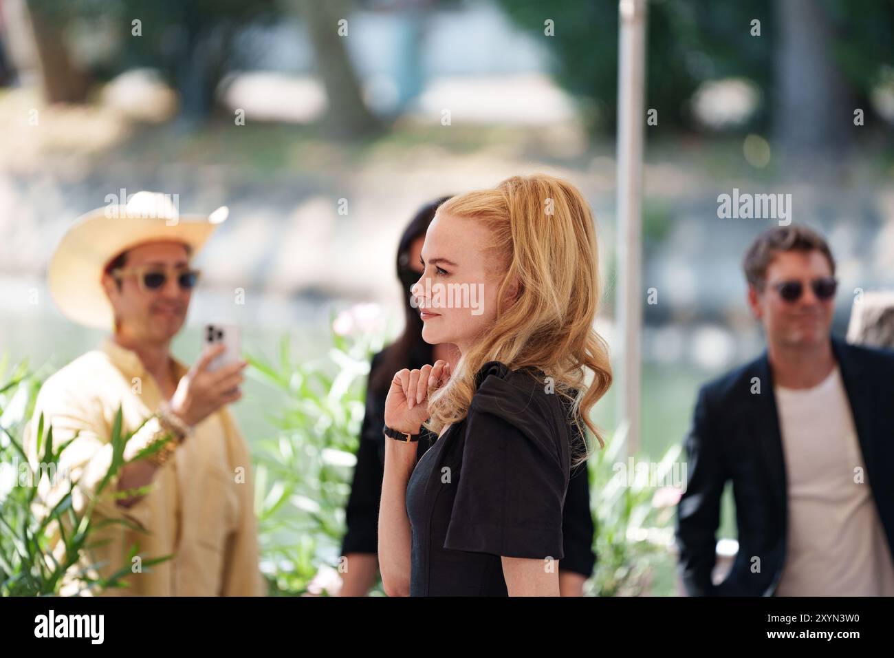 VENICE, ITALY - AUGUST 30 2024 - Nicole Kidman, Antonio Banderas ...