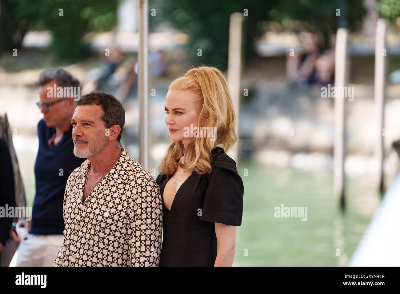 VENICE, ITALY - AUGUST 30 2024 - Nicole Kidman, Antonio Banderas ...