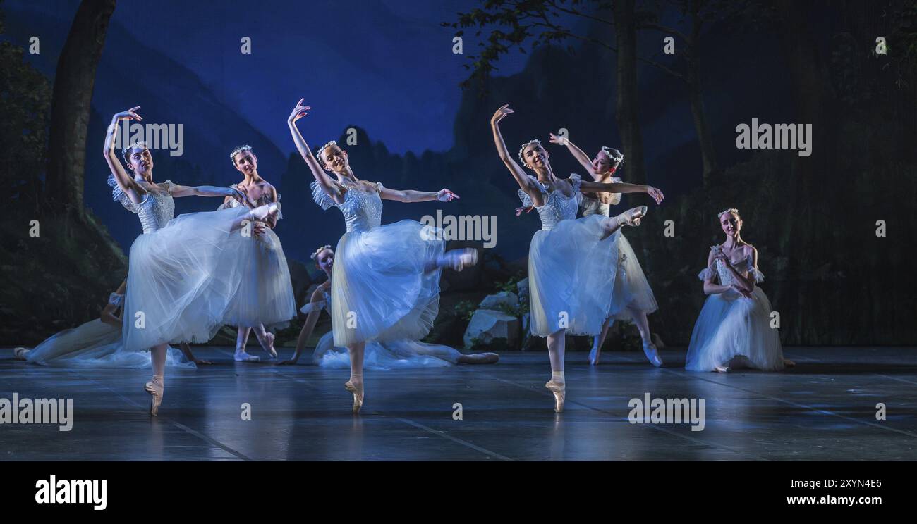 The romantic ballet Stock Photo - Alamy