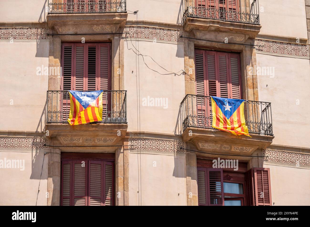 Catalonian flags hi-res stock photography and images - Alamy