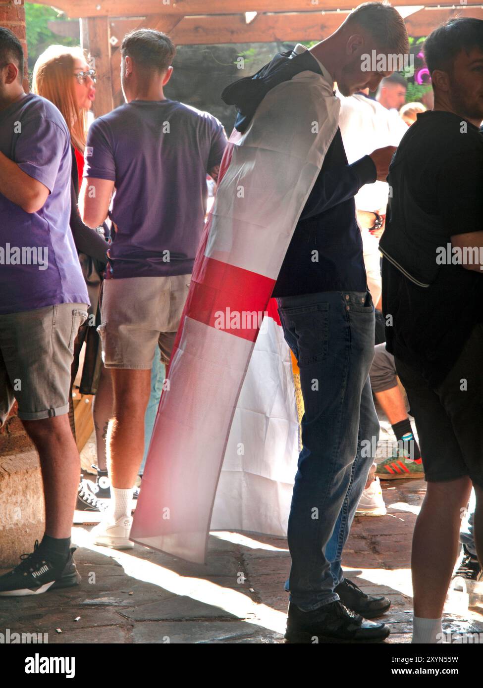 Brighton fans flags hi-res stock photography and images - Alamy