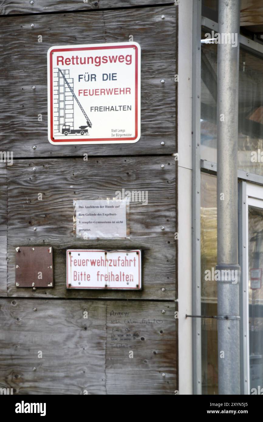 Fire access route hi-res stock photography and images - Alamy