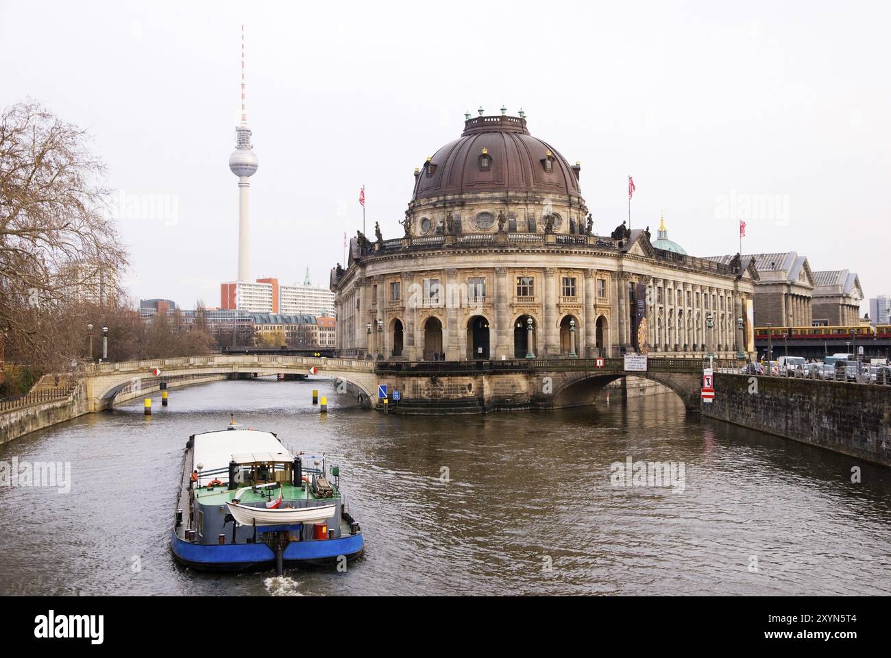 Berlin museum island with bode museum and pergamuon museum Stock Photo ...