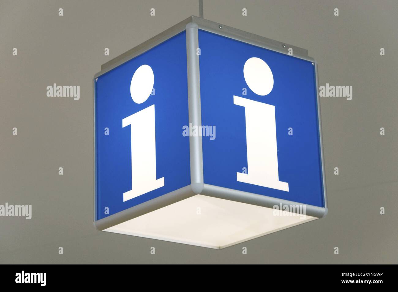 Tourist information sign in an airport Stock Photo - Alamy