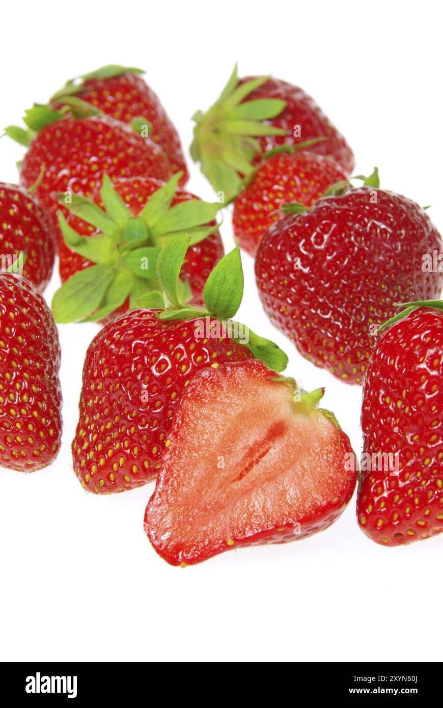 Strawberry isolated, strawberry isolated Stock Photo - Alamy