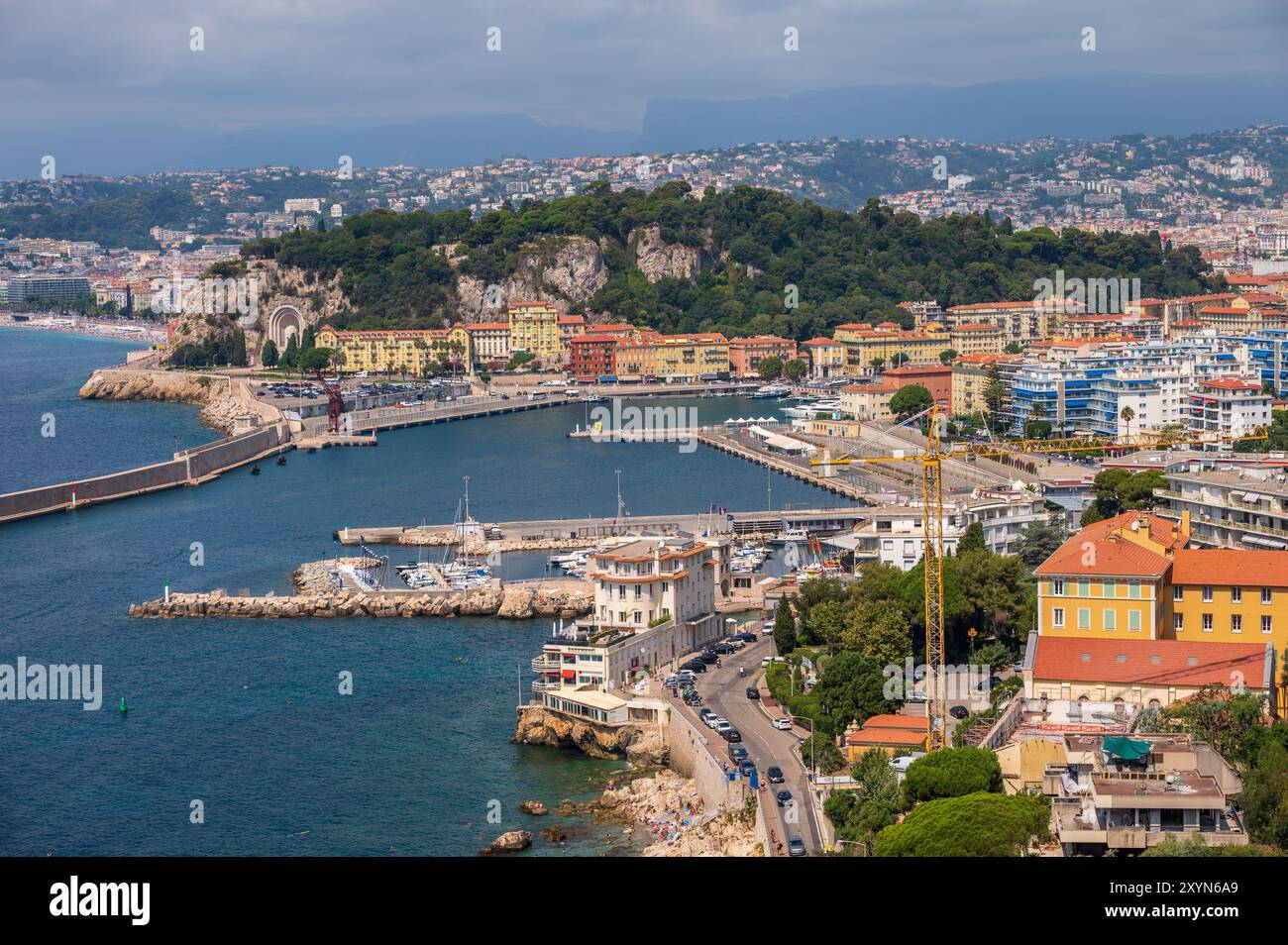 Nice france harbour view hi-res stock photography and images - Alamy