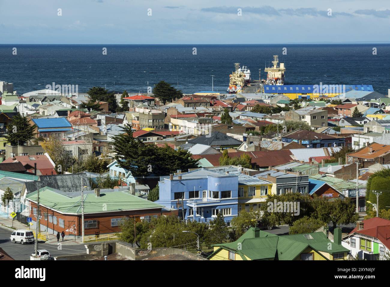 Cerro de la Cruz, Punta Arenas -Sandy Point-, Patagonia, Republic of ...