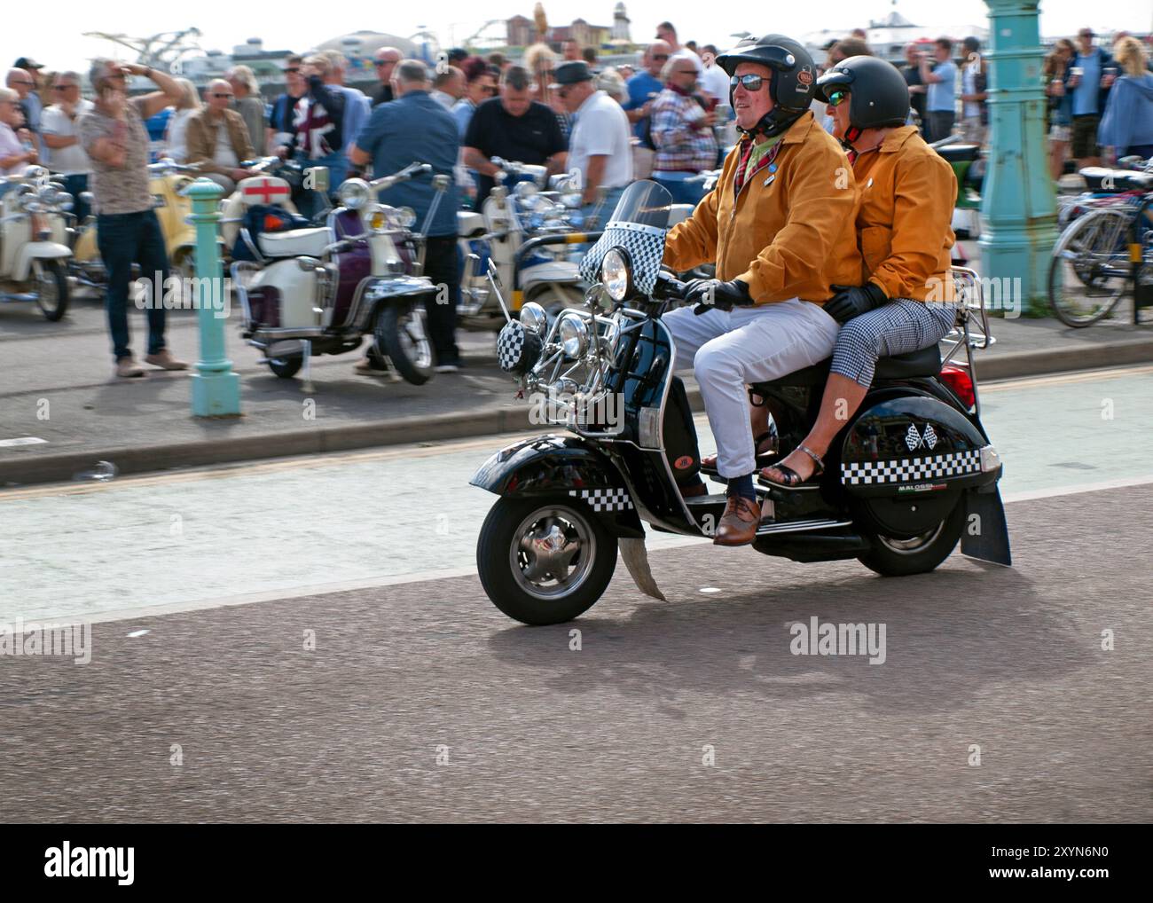 The Brighton Mod Weekender 2024 Stock Photo - Alamy