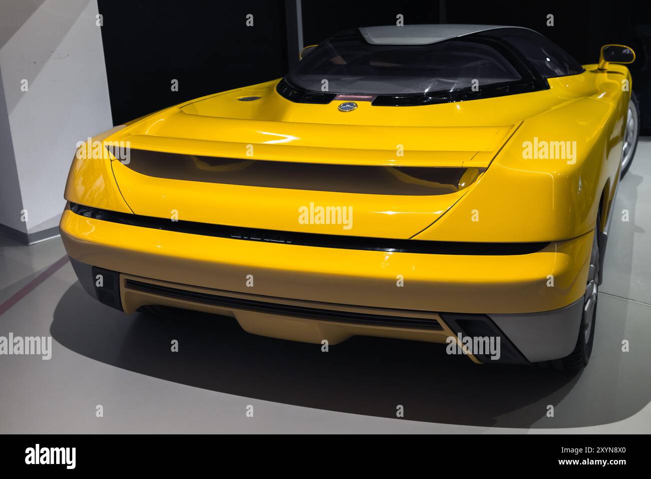 St-Petersburg, Russia - January 29, 2021: 1991 Lotus Emotion by Bertone ...