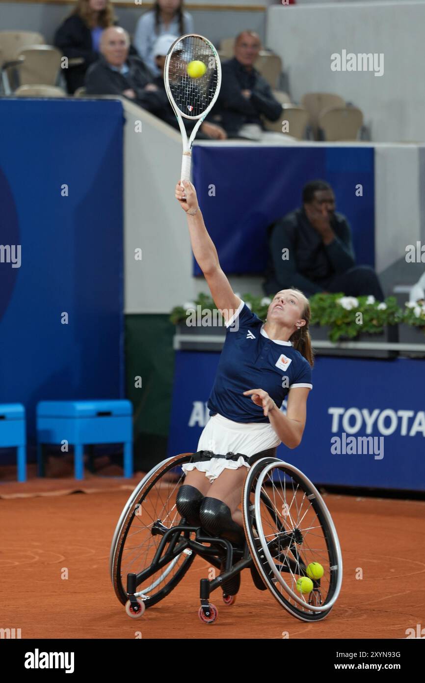 PARIS, FRANCE - AUGUST 30: Jinte Bos of the Netherlands competing in ...