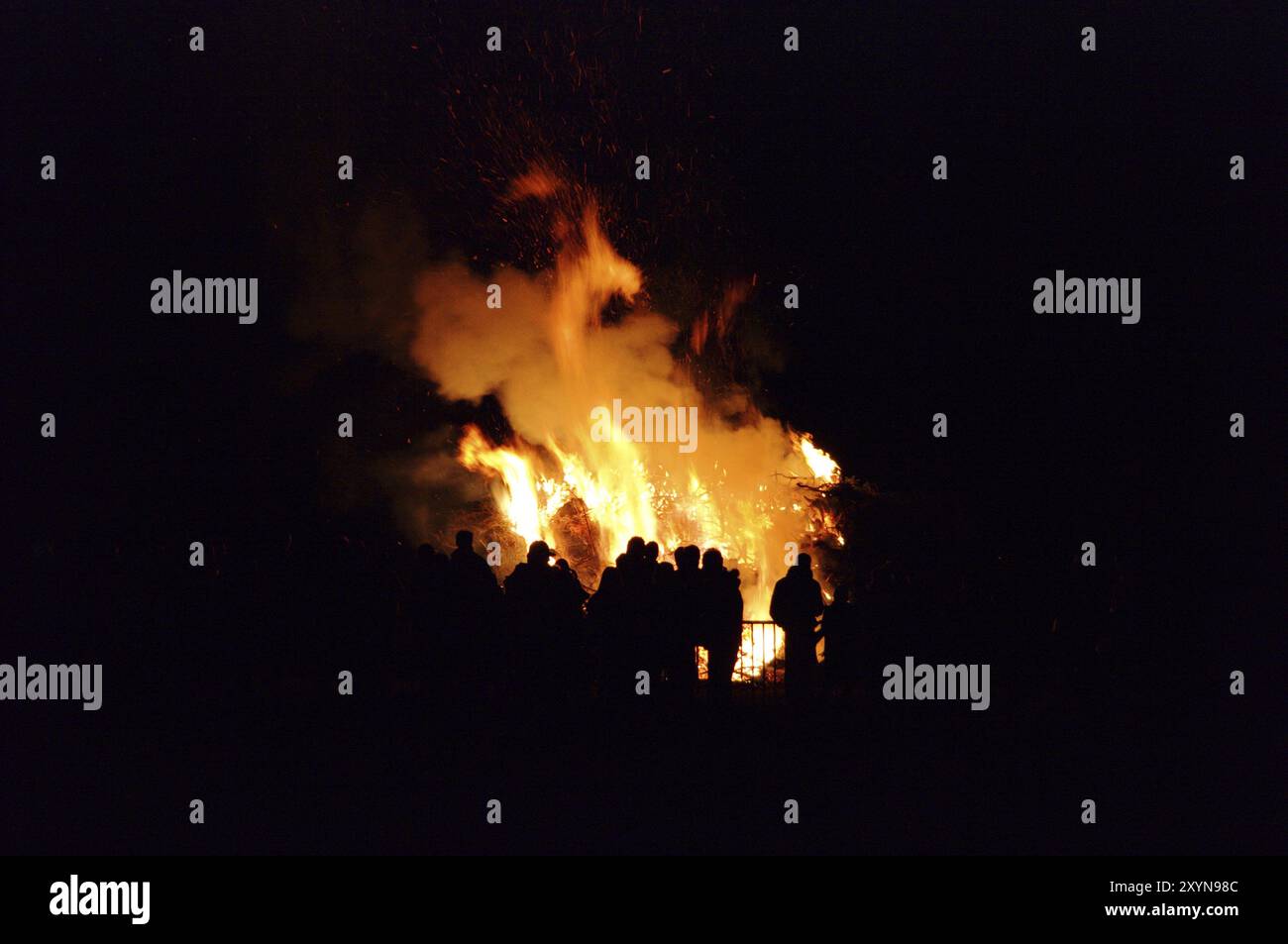 Witches' fire, Walpurgis night fire 31 Stock Photo - Alamy