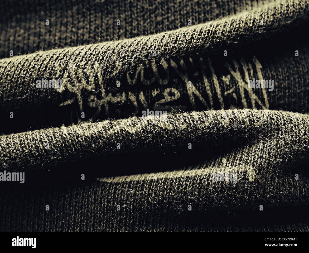 Flag of Jihad on textile Stock Photo - Alamy