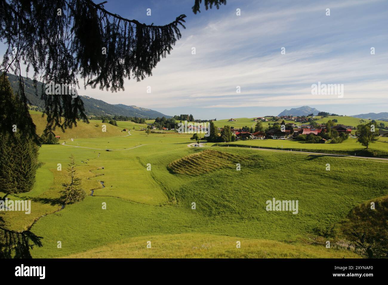 Meandering stream winds hi-res stock photography and images - Alamy