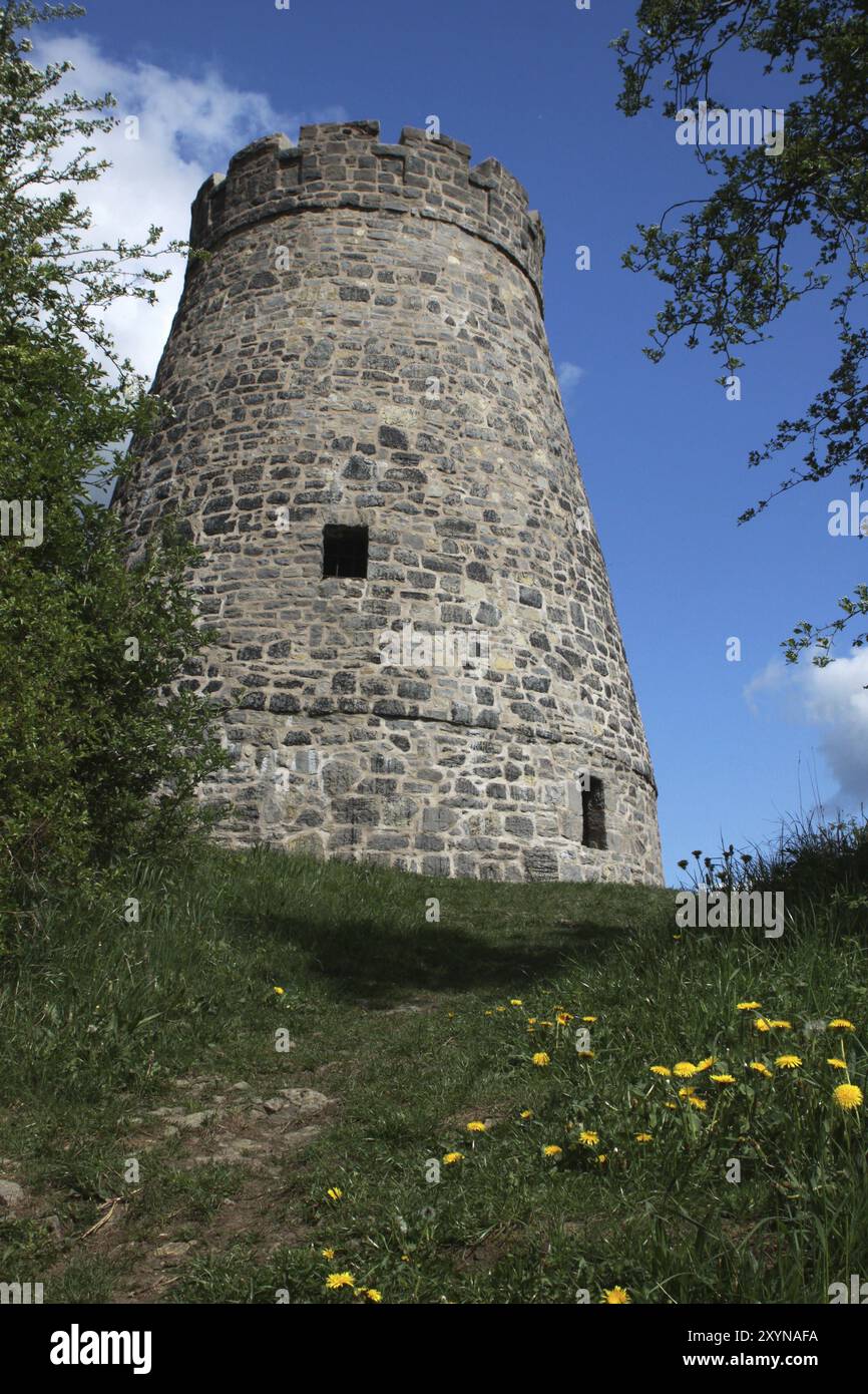 Windmill stump near Barntrup Stock Photo - Alamy