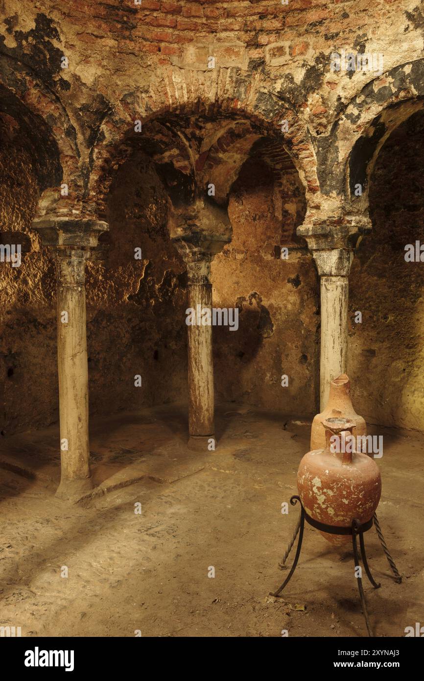 Arab baths, Banys Arabs, 10th century, Palma, Mallorca, balearic ...
