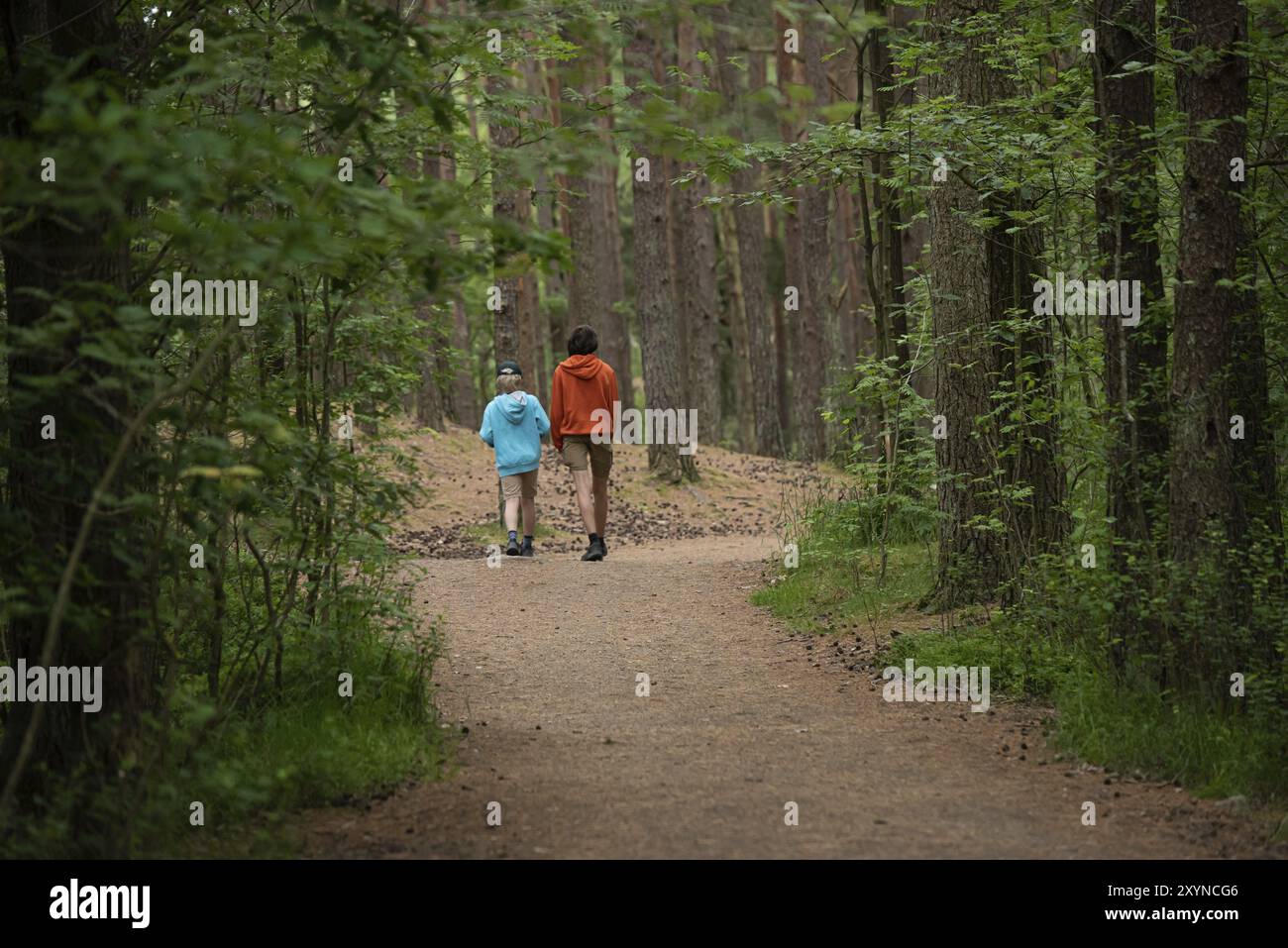 Two brothers walking hi-res stock photography and images - Alamy
