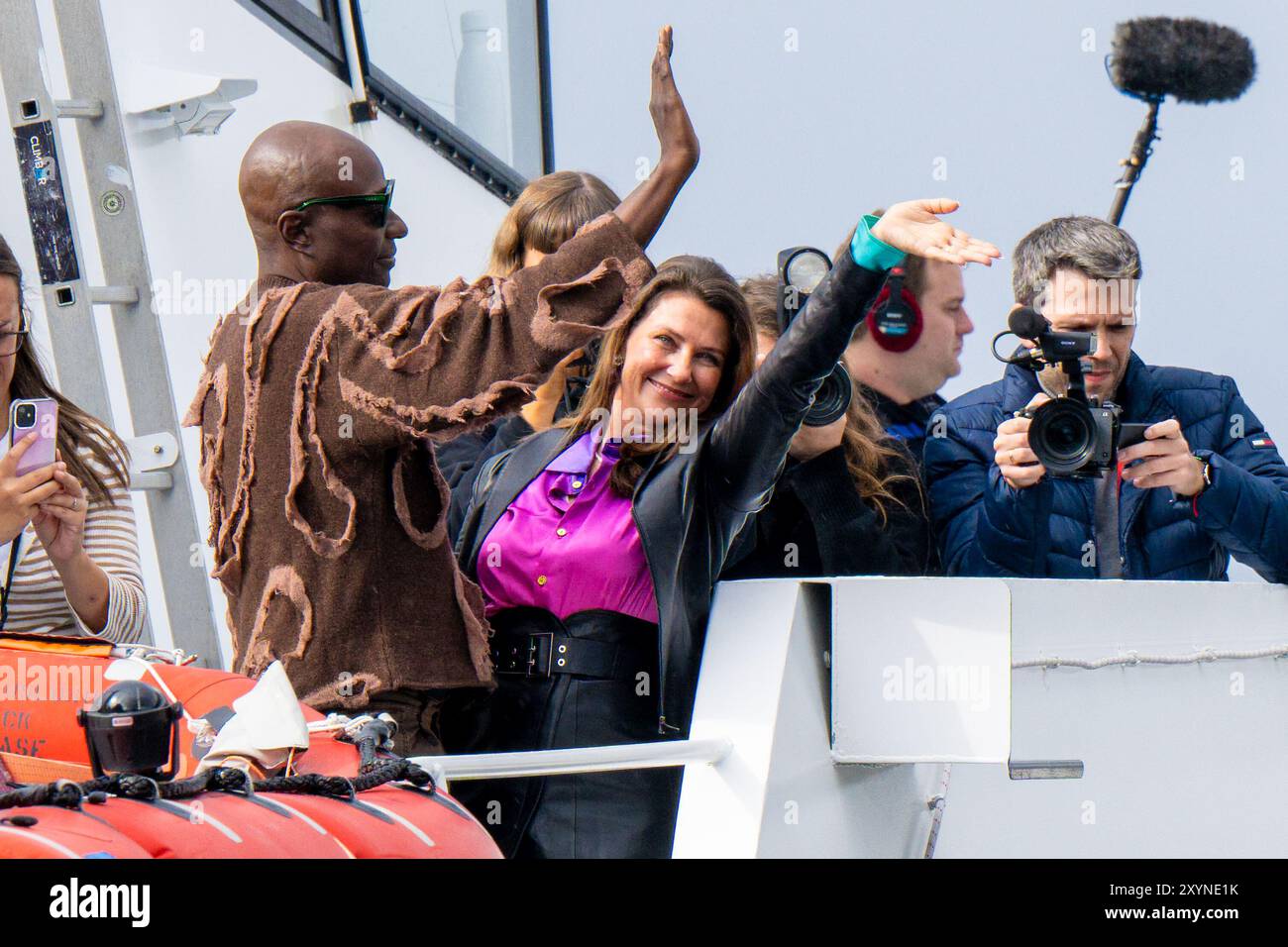 Geiranger, Norway. 30th Aug, 2024. Princess Martha Louise, Derek ...