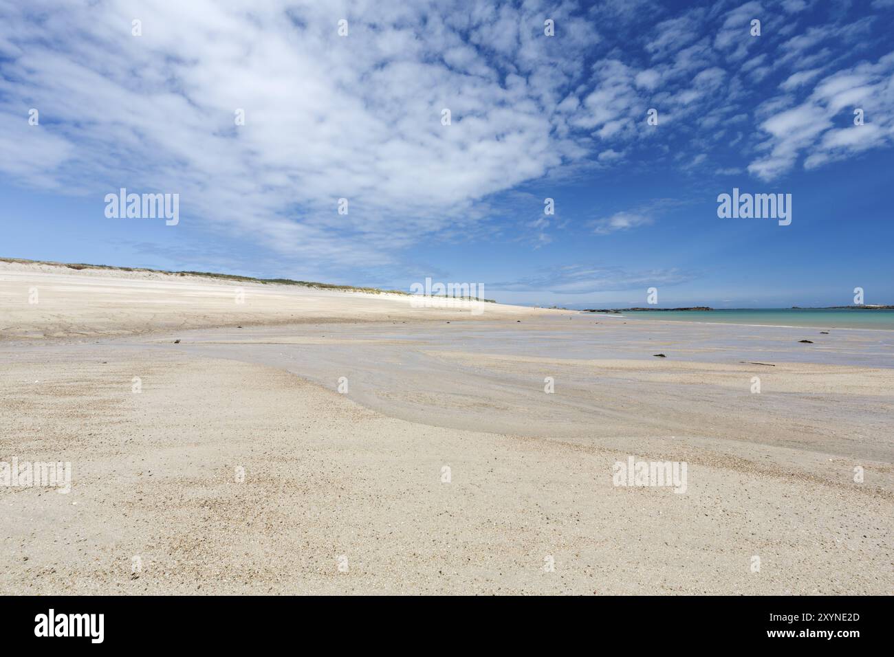 Beach on the Channel Island of Herm, UK Stock Photo - Alamy