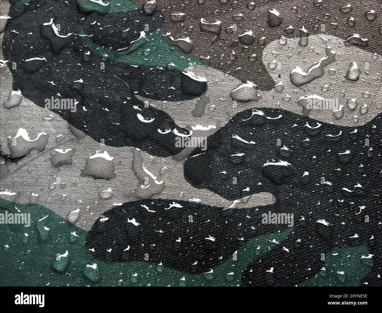 Camouflage pattern with rain drops Stock Photo - Alamy