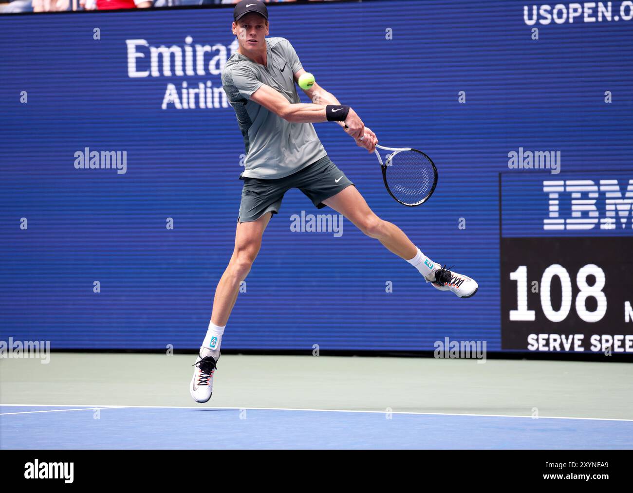 Flushing Meadows, US Open: Jannik Sinner of, Italy. 29th Aug, 2024. in ...