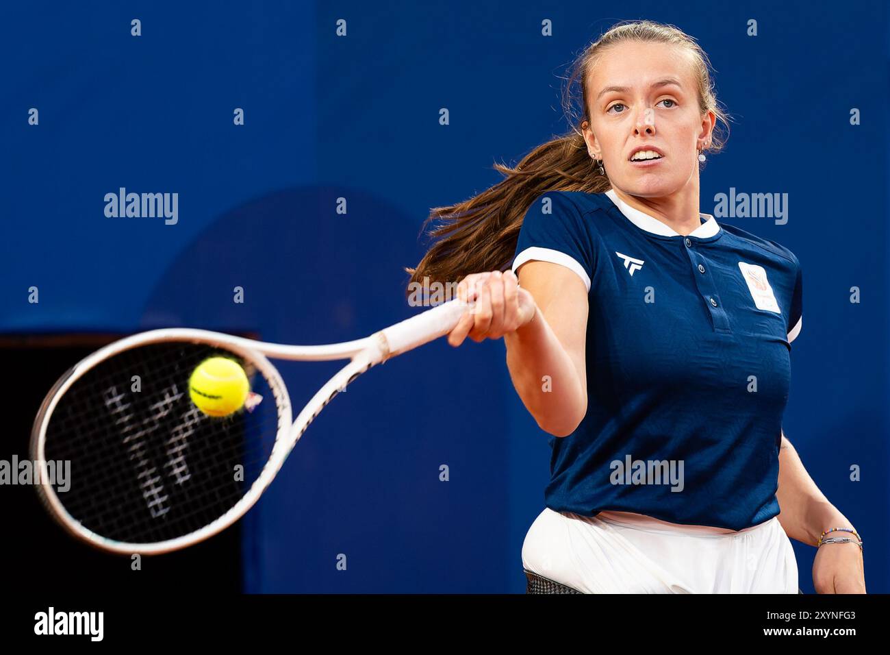 PARIS, FRANCE - AUGUST 30: Jinte Bos of the Netherlands competing in ...