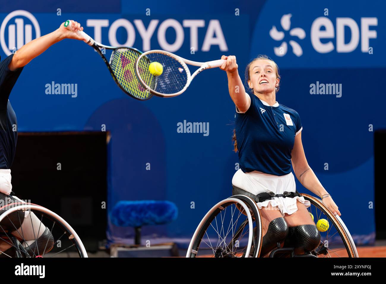 PARIS, FRANCE - AUGUST 30: Jinte Bos of the Netherlands competing in ...