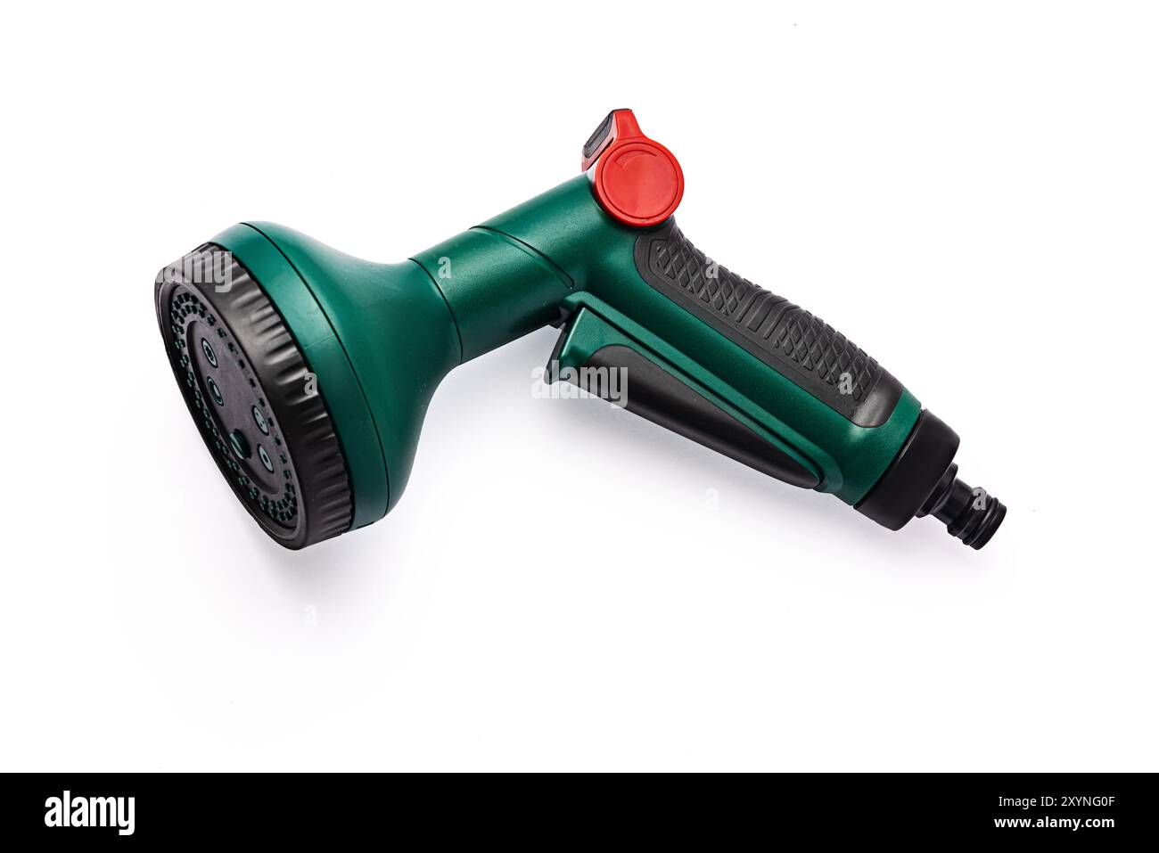 Garden Hose Pipe Spray Gun Water Sprayer isolated on white background ...