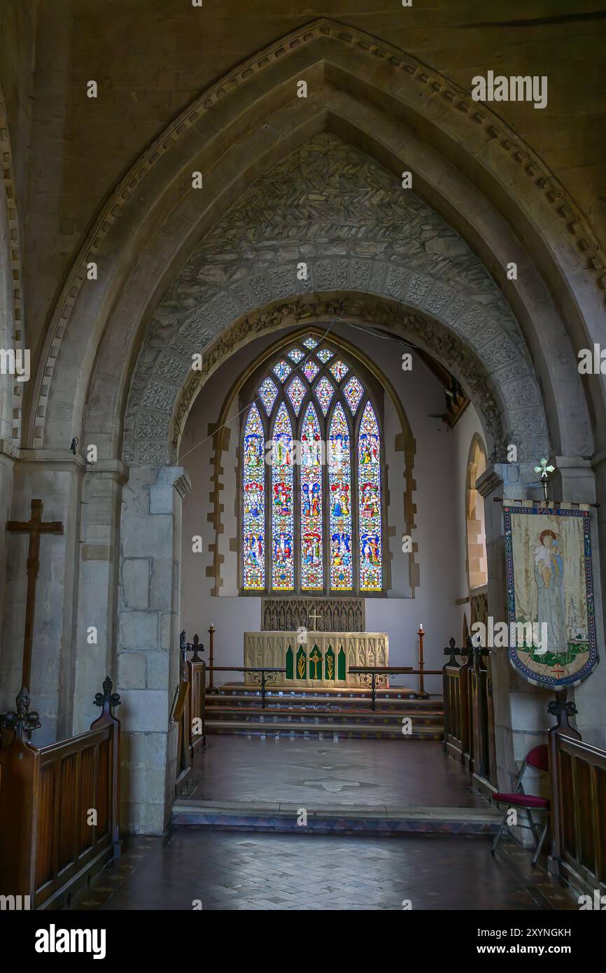 St Mary's Church, Bampton, England Stock Photo - Alamy