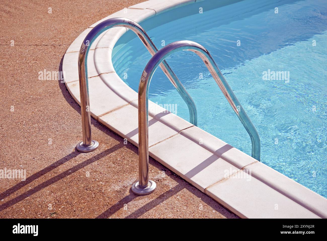 Swimming pool ladders hi-res stock photography and images - Alamy