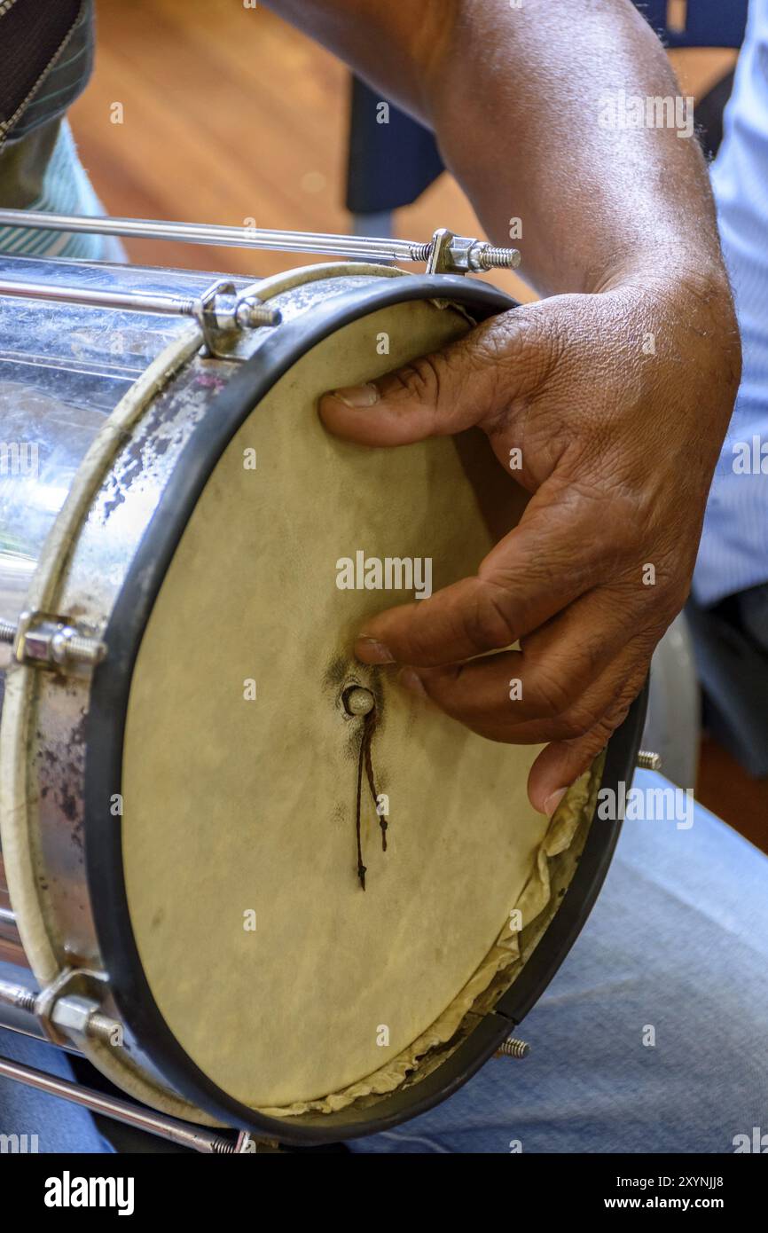 Typically Brazilian percussion instrument called Cuica and used mainly ...