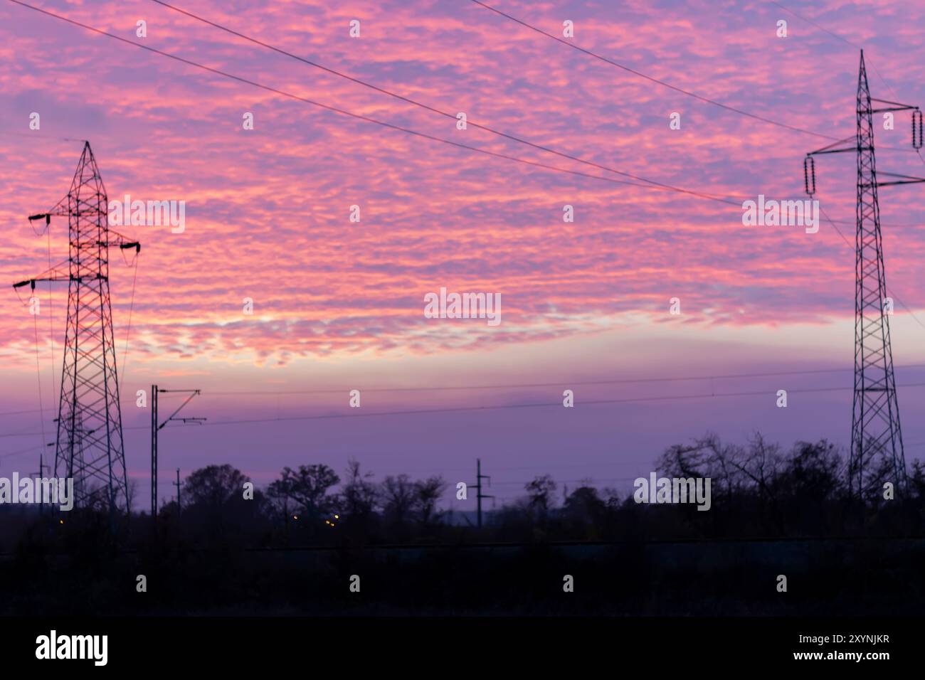 Industry for power transmission hi-res stock photography and images - Alamy
