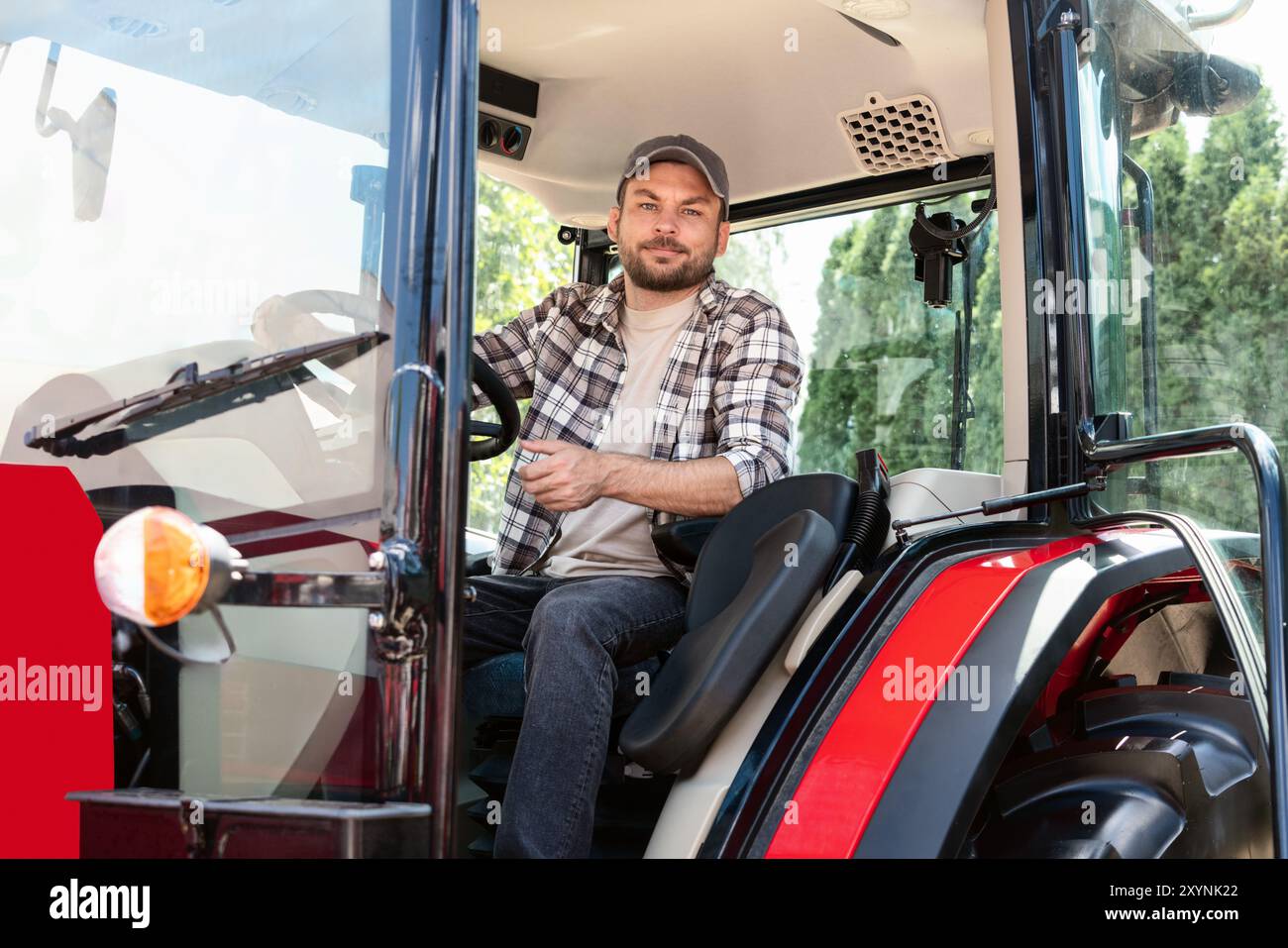 Rancher tractor hi-res stock photography and images - Alamy