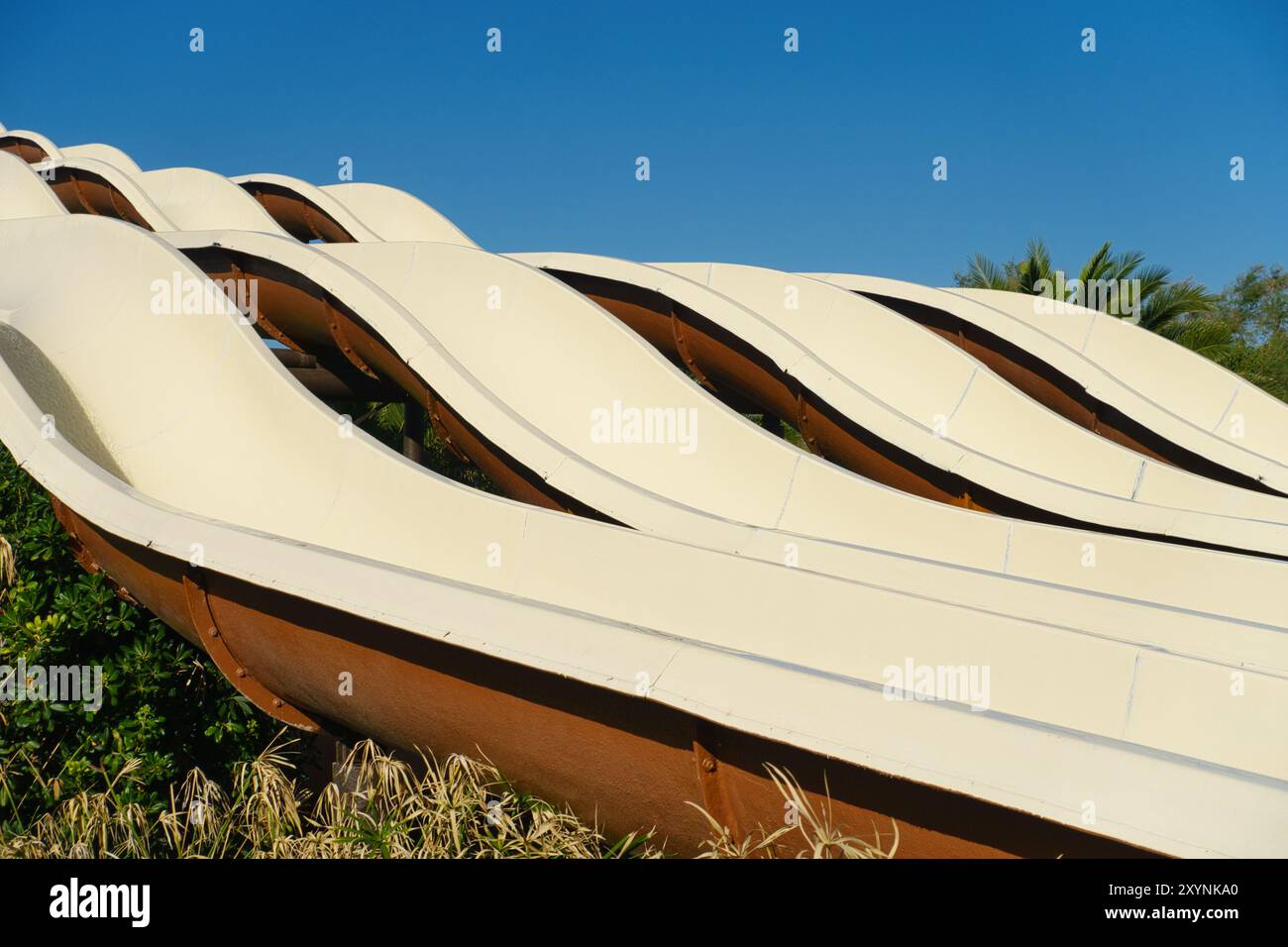 Group of loops in Acqua Village in Cecina, Livorno, Italy Stock Photo ...