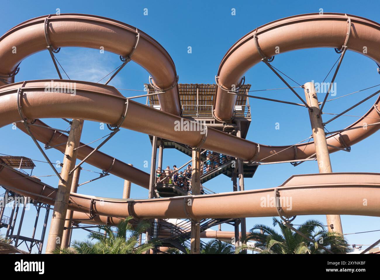 Group of loops in Acqua Village in Cecina, Livorno, Italy Stock Photo ...