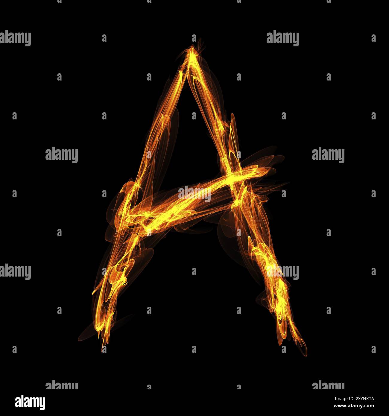 Fiery letters hi-res stock photography and images - Alamy